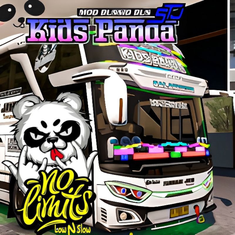 Jual STIKER BUS BASURI PANDA KEREN | Shopee Indonesia