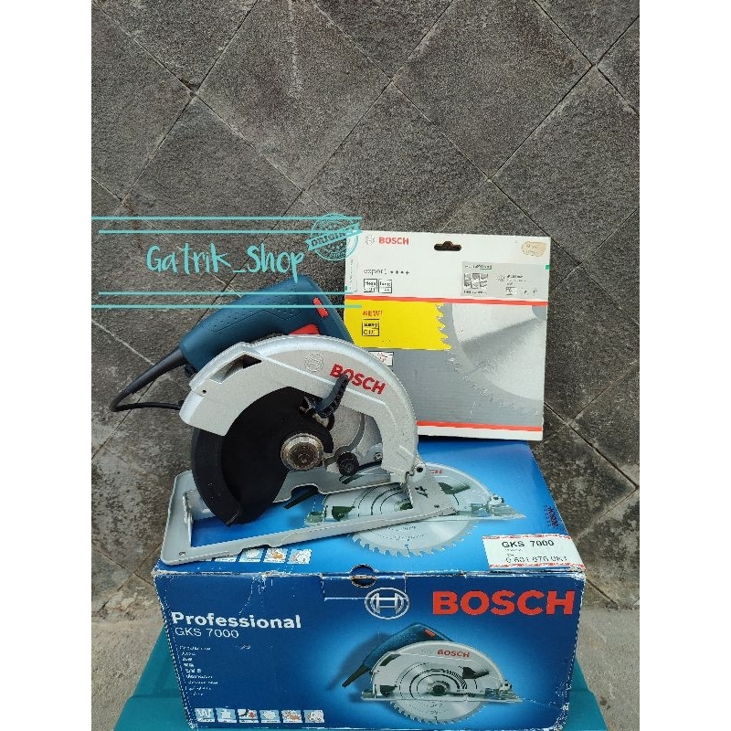 Jual Circular Saw Bosch GKS 7000 Mesin potong kayu Sirkel Bosch GKS ...