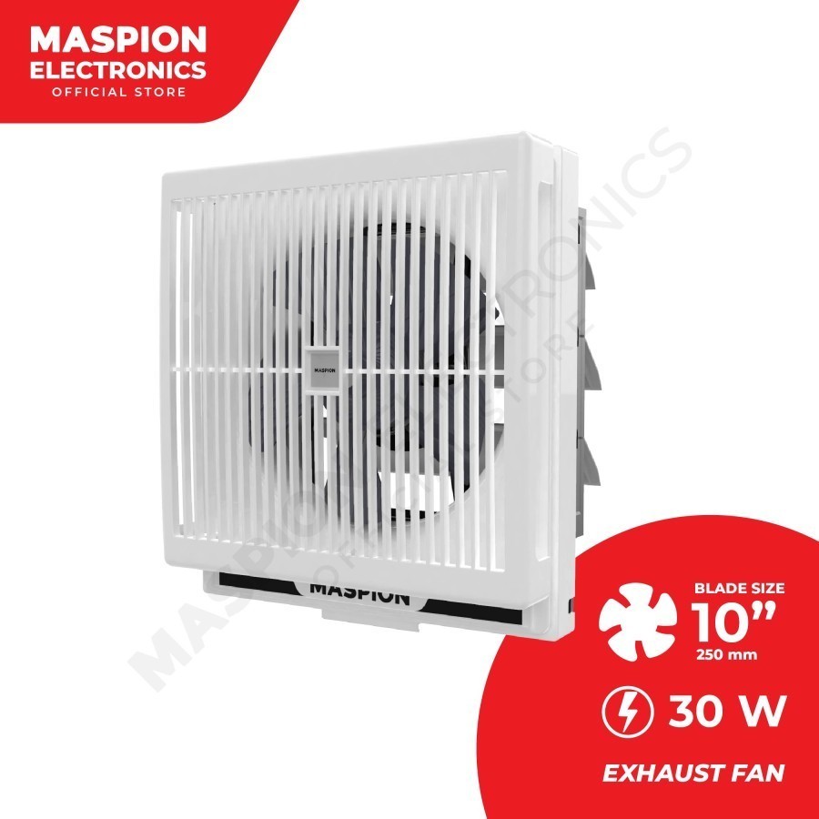 Jual MASPION MV-250 NEX Wall Exhaust Hexos Heksos Fan Dinding 10 Inch ...