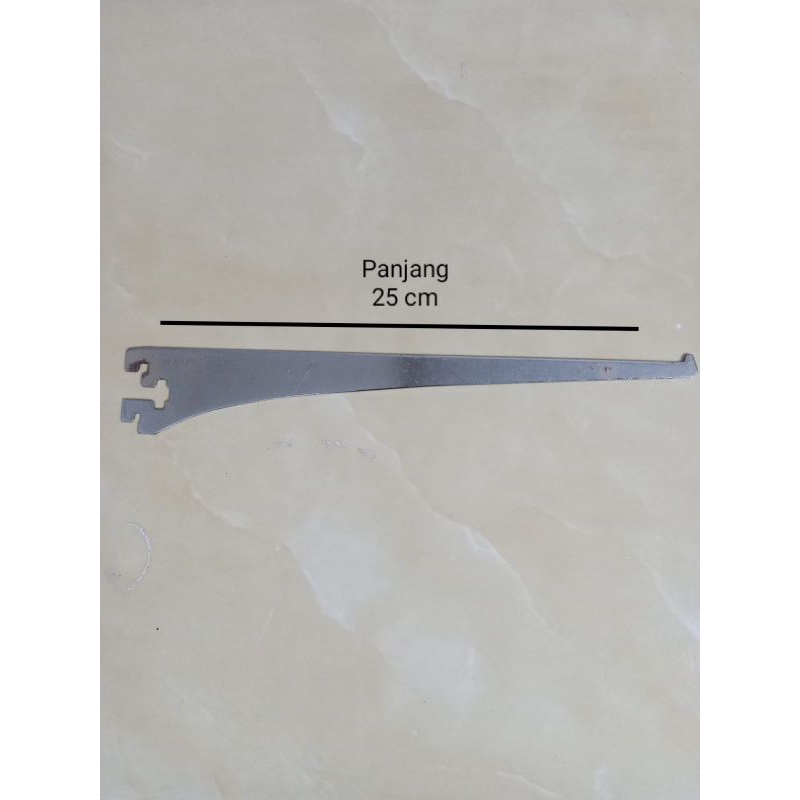 Jual Bracket Kaca / Siku Braket Besi Penyangga Rak Ex Display | Shopee ...