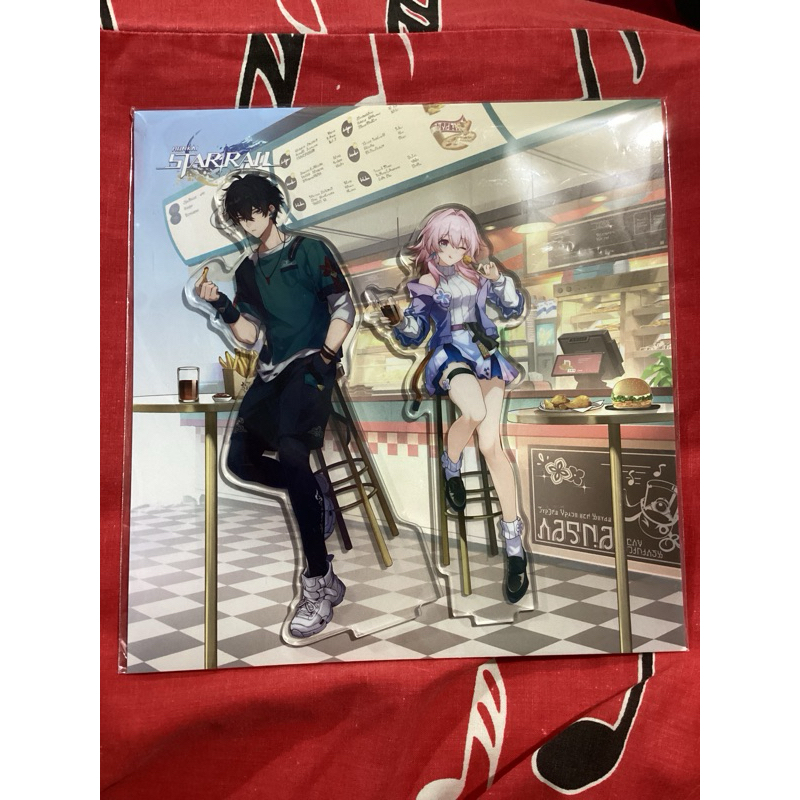 Jual Honkai Star Rail collab standee Dan Heng March 7th | Shopee Indonesia