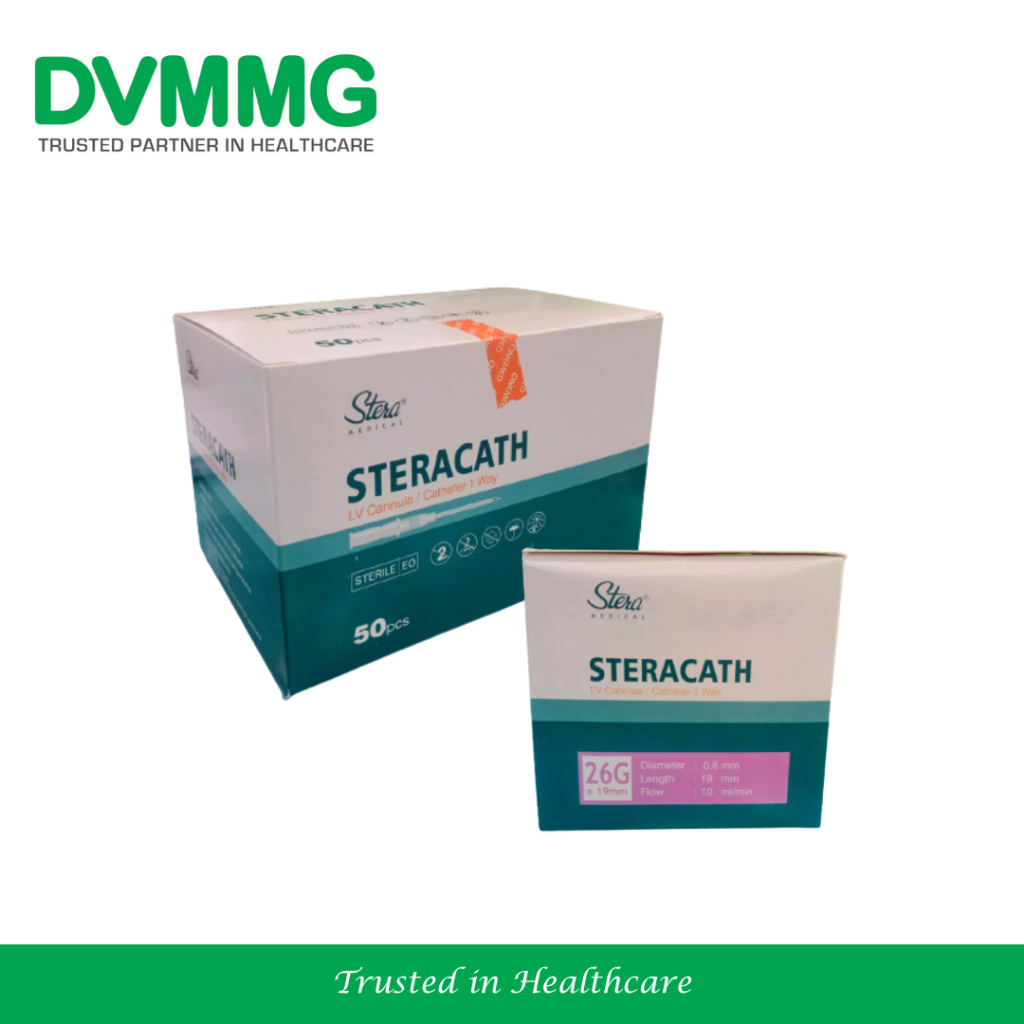 Jual Stera Cath 26G Abbocath IV Catheter Inflo IV Cannula Jarum Medis ...