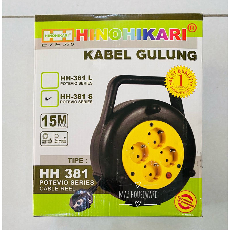 Jual Kabel Roll / Terminal kabel Hinohikari panjang 15 Meter dan 10 ...