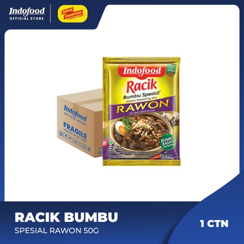 Jual CTN - Racik Bumbu Spesial Rawon 50 Gr | Shopee Indonesia