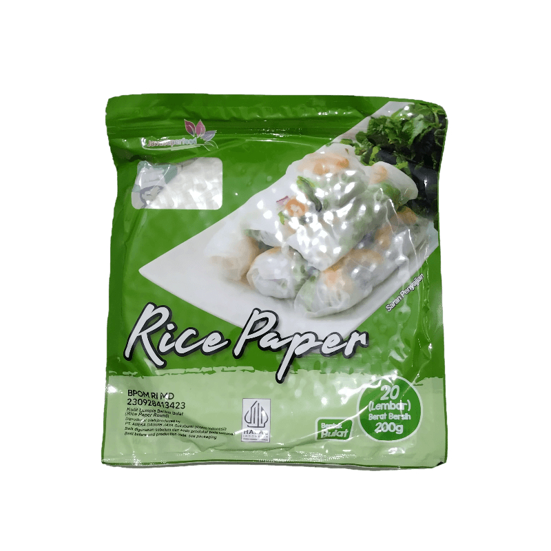 Jual Kulit Lumpia Vietnam Rice Paper 200g Bulat isi 20 Lembar | Shopee ...