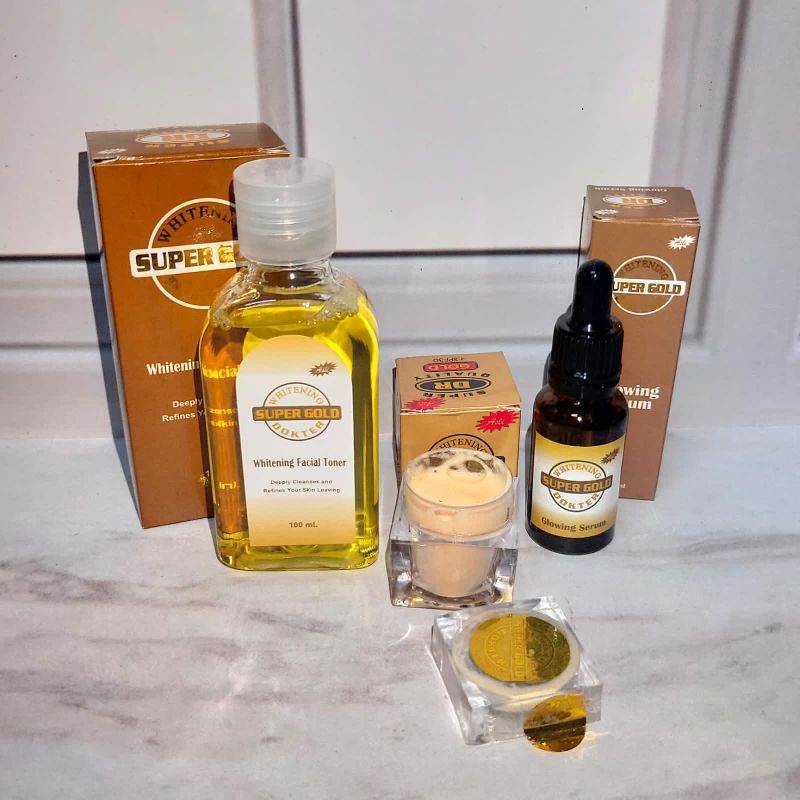Jual paket dr gold 3in1 (serum-toner-cream) | Shopee Indonesia