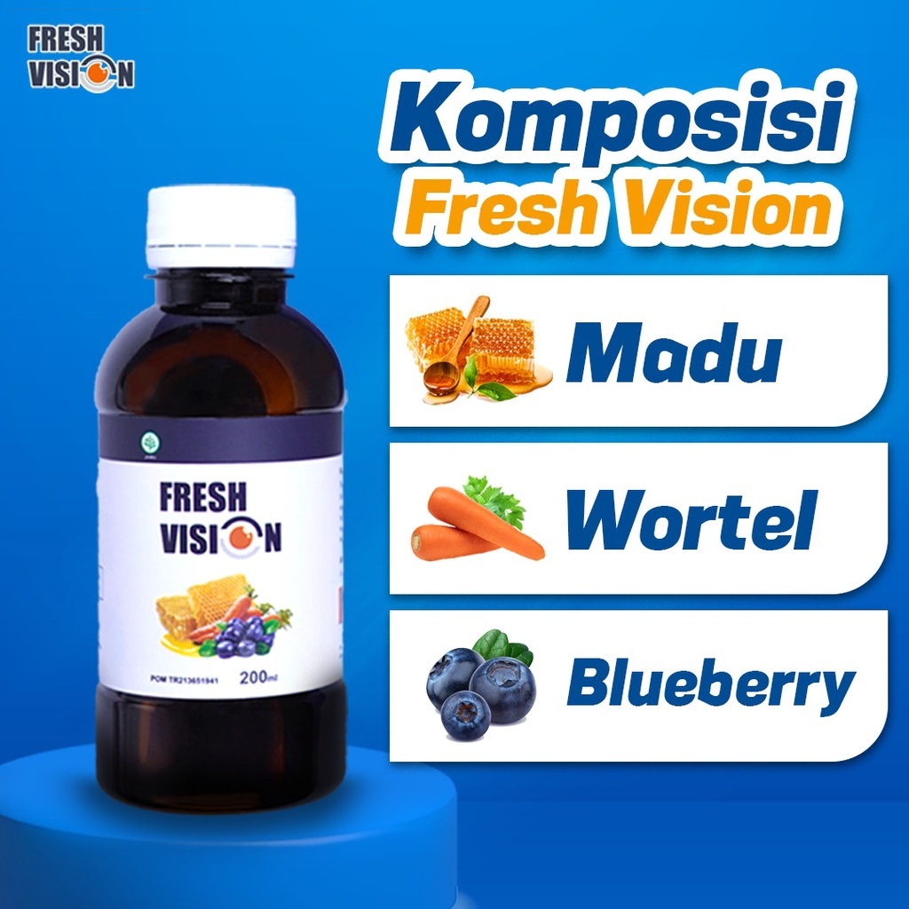Jual FRESH VISION MEMBANTU MEMELIHARA KESEHATAN MATA (200ML) | Shopee ...