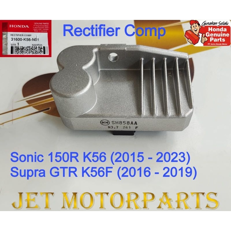 Jual Kiprok Regulator Rectifier Comp New Sonic F1 Supra 150 GTR Sonic ...