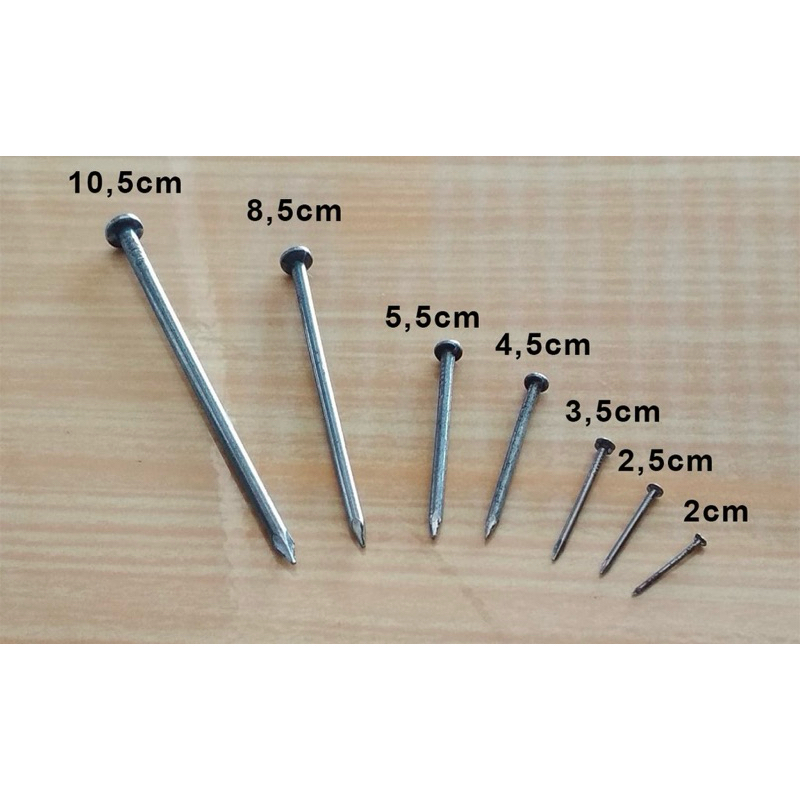 Jual Paku kayu Kuat dan Tajam Semua Ukuran 3/4" 1" 1 1/4" 1 1/2" 1 3/4 ...