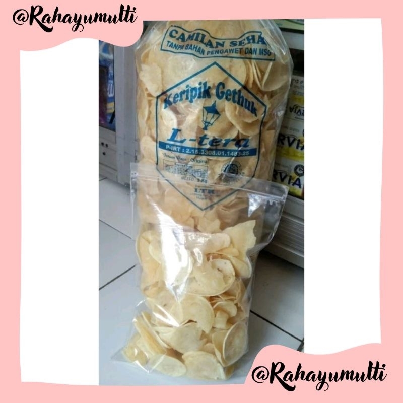 Jual Aneka Kripik Gethuk 1ball 2,5kg ||kripik gadung 1ball 2kg ...