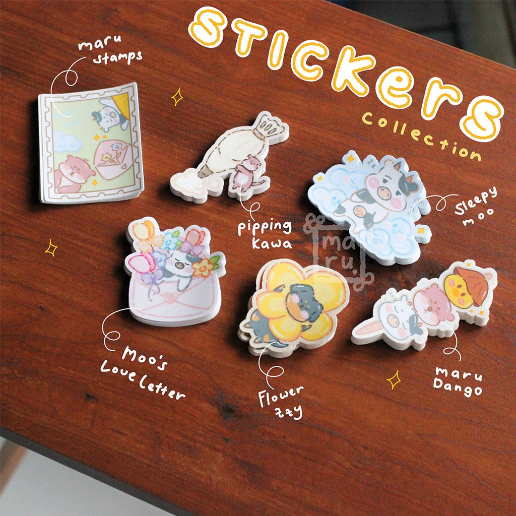 Jual Stickers Collection | Die Cut Vinyl Sticker | Shopee Indonesia