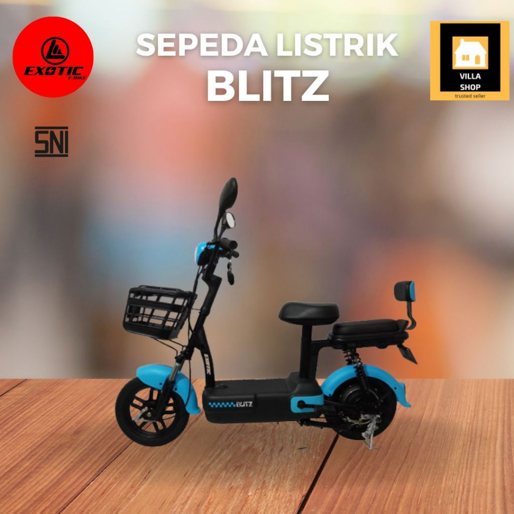 Jual SEPEDA LISTRIK EXOTIC BLITZ Garansi Resmi Pacific Exotic | Shopee ...