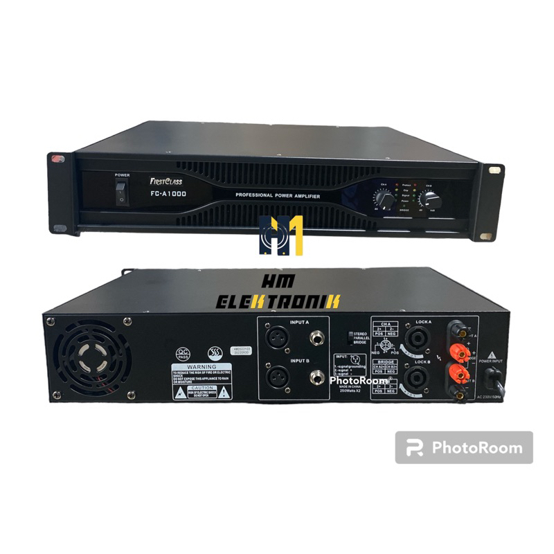 Jual Power Firstclass FC A 1000 Amplifier | Shopee Indonesia