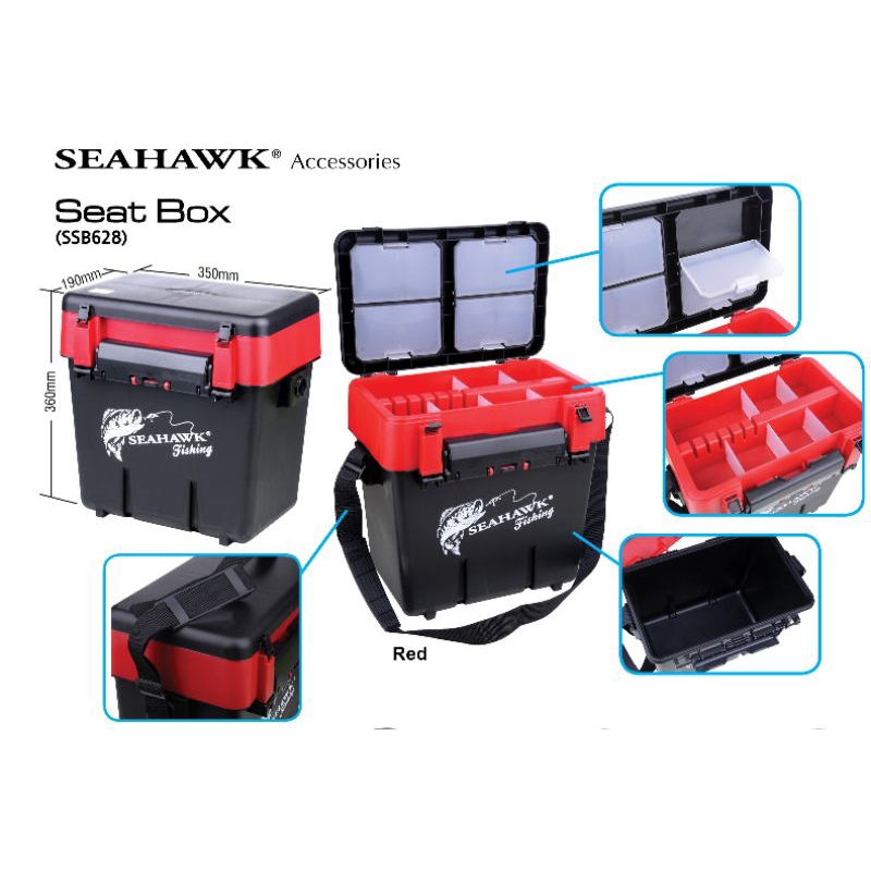Jual Box Pancing Seahawk Seat Box Serba guna | Shopee Indonesia
