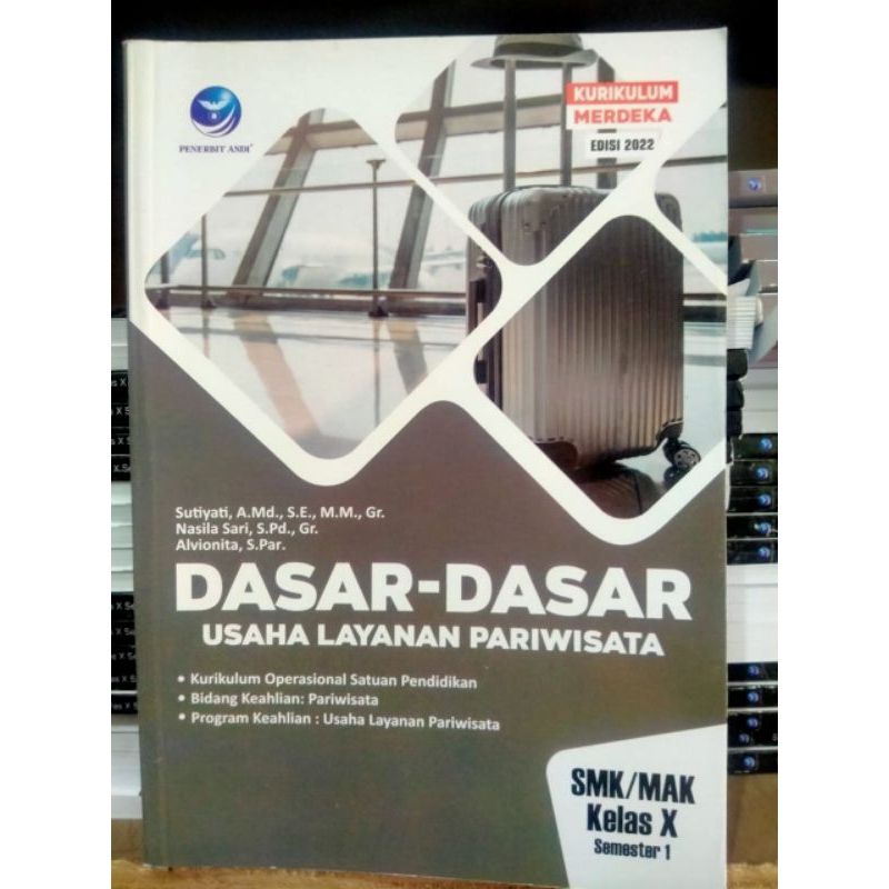 Jual Buku Dasar-Dasar Usaha Layanan Pariwisata SMK Kelas 10 Semester 1 ...