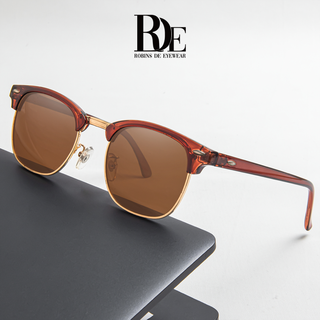 Jual Robins Kacamata Hitam Kotak Polarized Anti Radiasi Sunglasses Fashion Pria Wanita Stylish ...