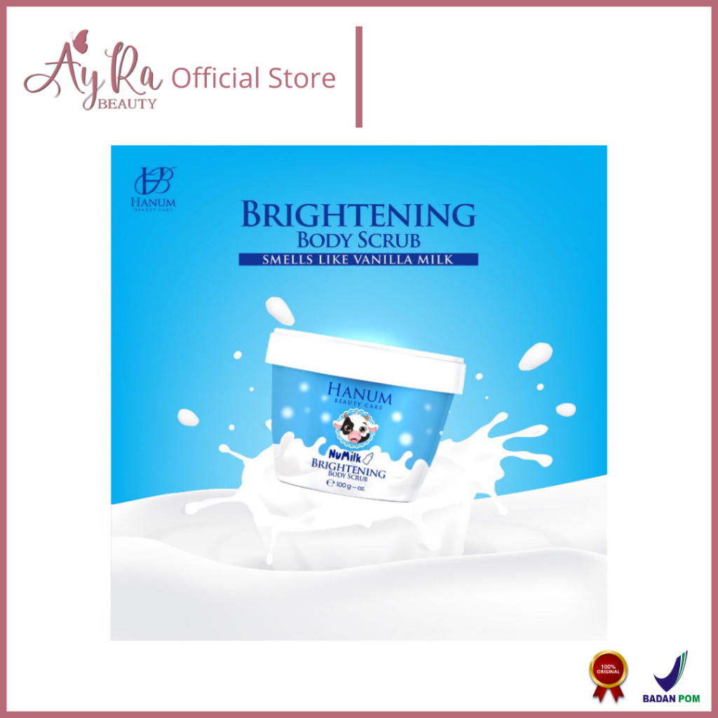 Jual AyRa Beauty - Hanum Beauty Care Numilk Brightening Body Scrub 100g ...