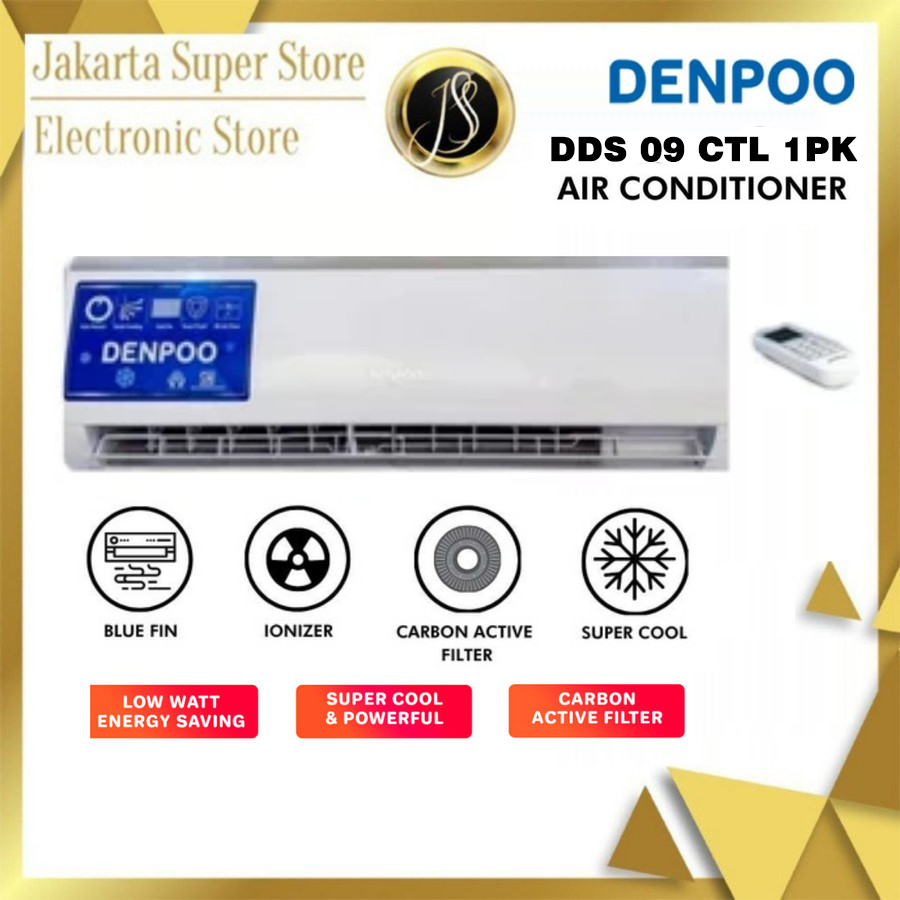 Jual AC SPLIT DENPOO 1 PK DDS 09 CTL | Shopee Indonesia