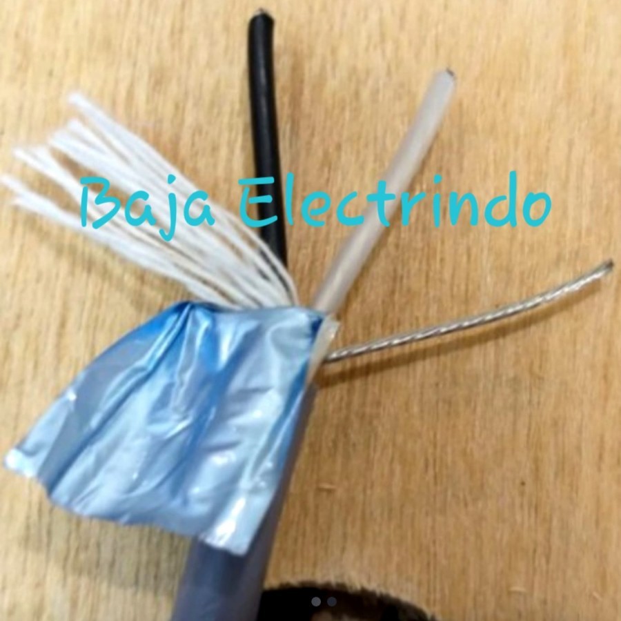 Jual LS Kabel Signal Shielded 1 Pair 18 Awg @10m/50m LS Twisted 1Pair ...