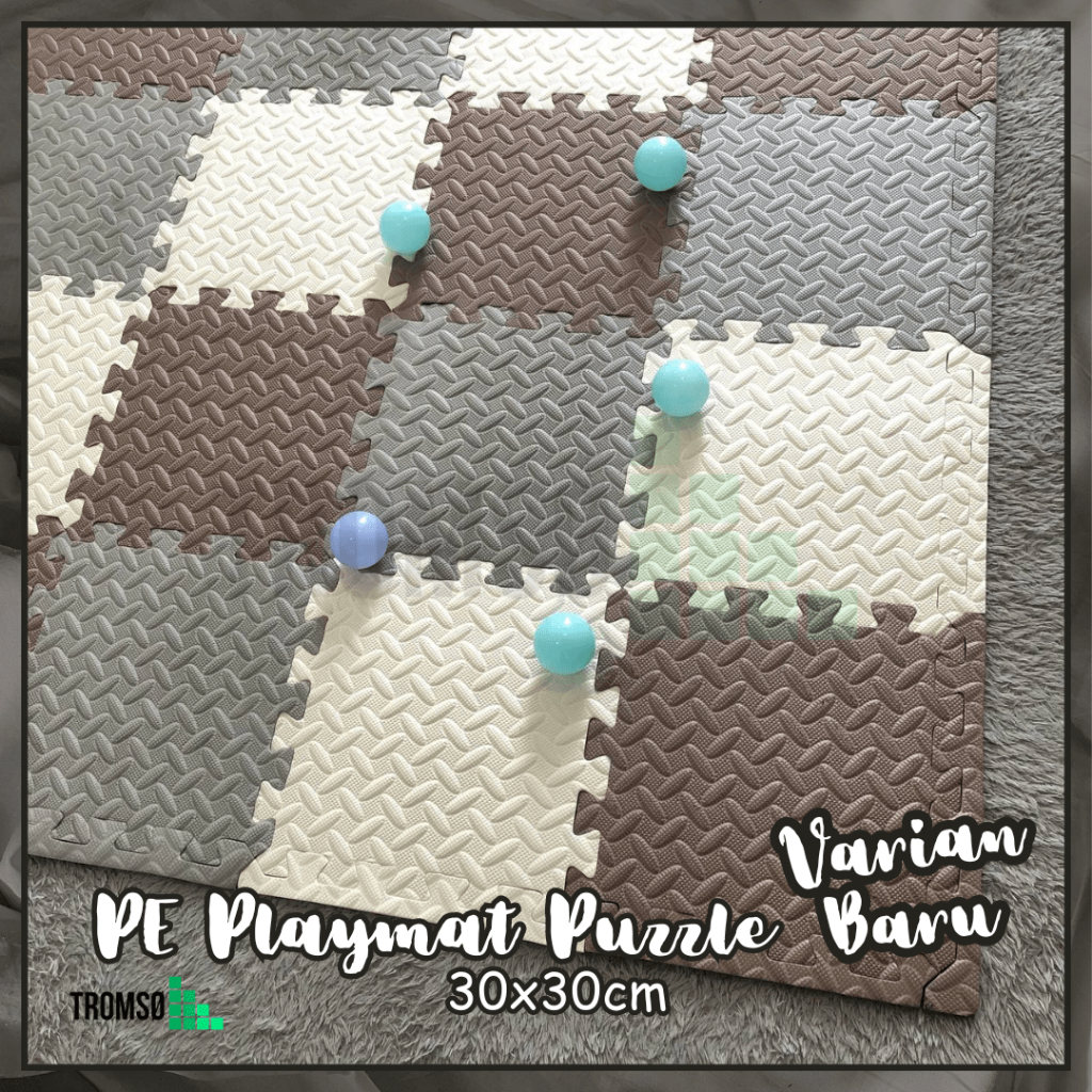 Jual Tromso PE Playmat Puzzle 30x30x1cm / Alas Bermain Anak Empuk /Alas ...