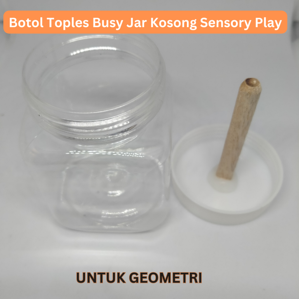 Jual Botol Toples Busy Jar Kosong Sensory Play | Shopee Indonesia