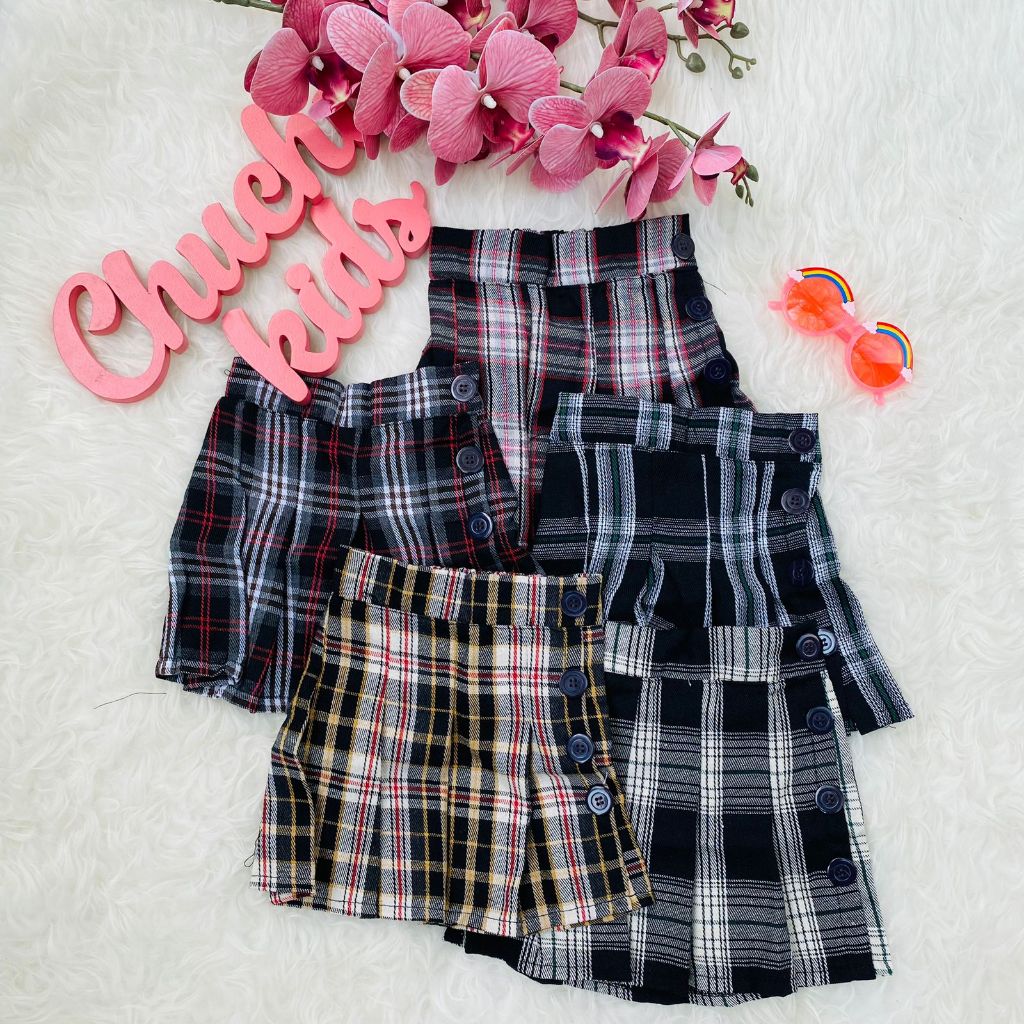 Jual ROK ANAK PEREMPUAN, Rok anak cewek kotak kotak , Poppy Skirt ...