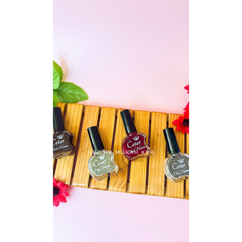 Jual Kutek Kuteks Kitek Kutex Tuffah Tufah Cetar Nail Henna Hena Pacar ...