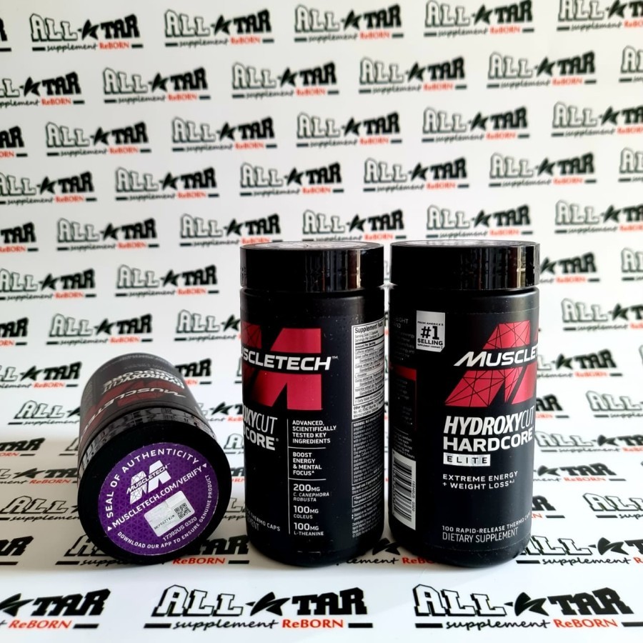 Jual Muscletech Hydroxycut Elite 100 caps fat burner | Shopee Indonesia