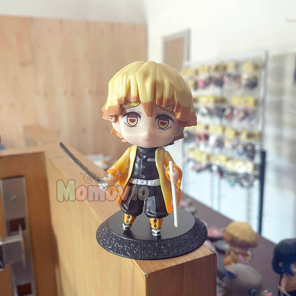 Jual Demon Slayer Kimetsu no Yaiba Chibi Action Figure 10cm Tanjiro ...