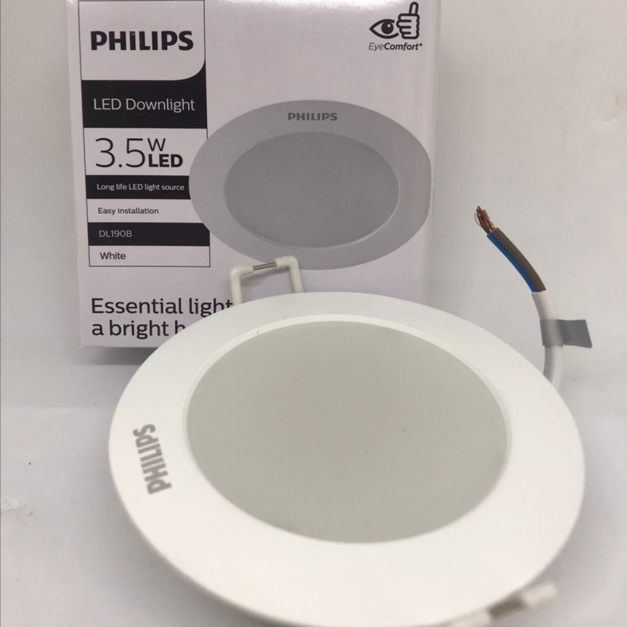 Jual PHILIPS DOWNLIGHT LED ERIDANI DL190B 3.5W GEN 3 LED6 D100 SNI DOWNLIGHT | Shopee Indonesia