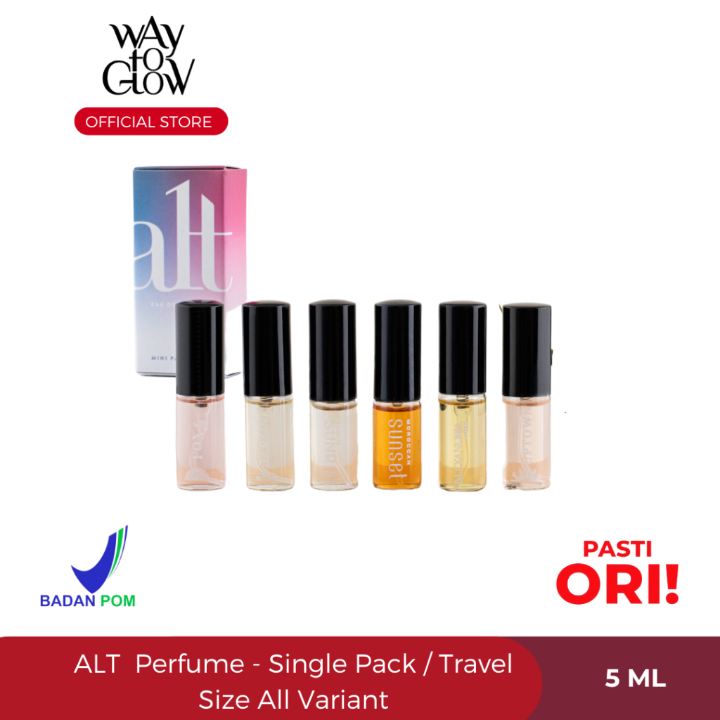 Jual ALT Perfume Single Pack Travel Size EDP Moroccan Sunset / Tahiti ...