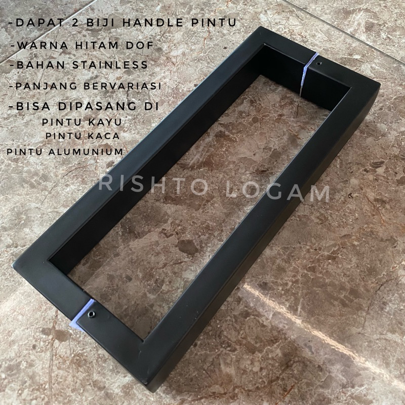 Jual Pull Handle Murah stainless adu manis cat hitam Untuk pegangan ...