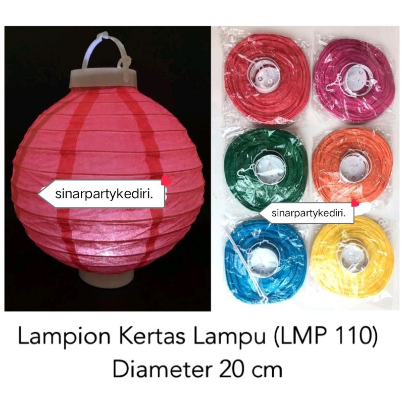 Jual Lampion Kertas Lampu/Lampion LED | Shopee Indonesia