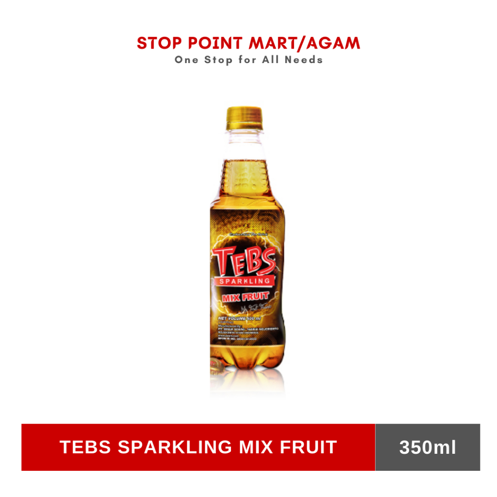 Jual Tebs Sparkling Mix Fruit PET 300ml | Shopee Indonesia