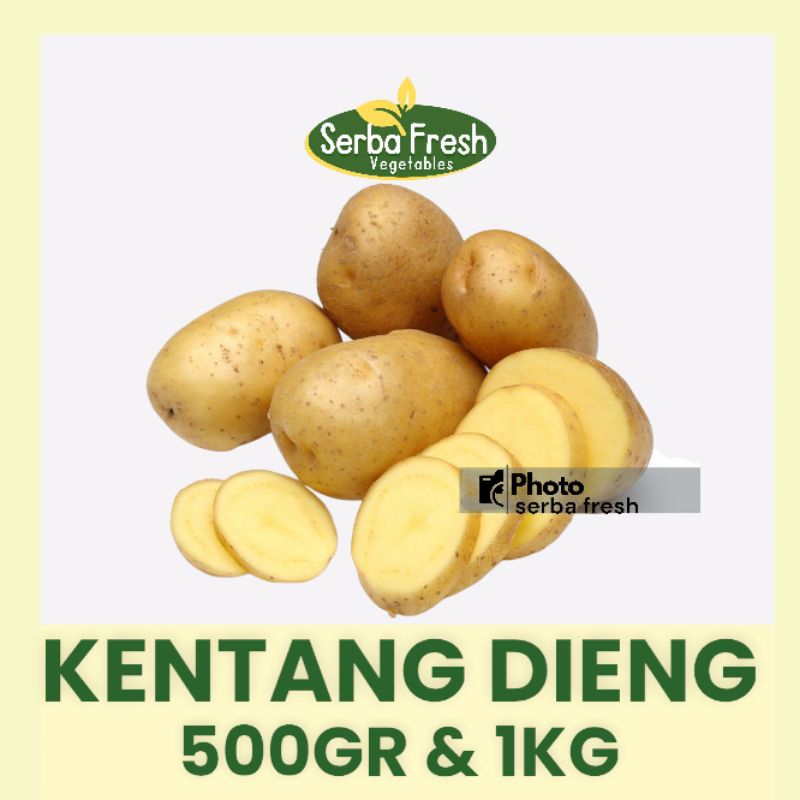 Jual KENTANG DIENG SEDANG | 500GR & 1 KG | SERBA FRESH | Shopee Indonesia