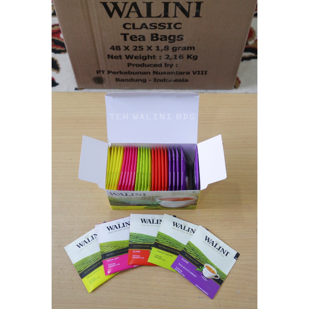Jual Teh Walini Mix 5 Varian Rasa 25s | Shopee Indonesia