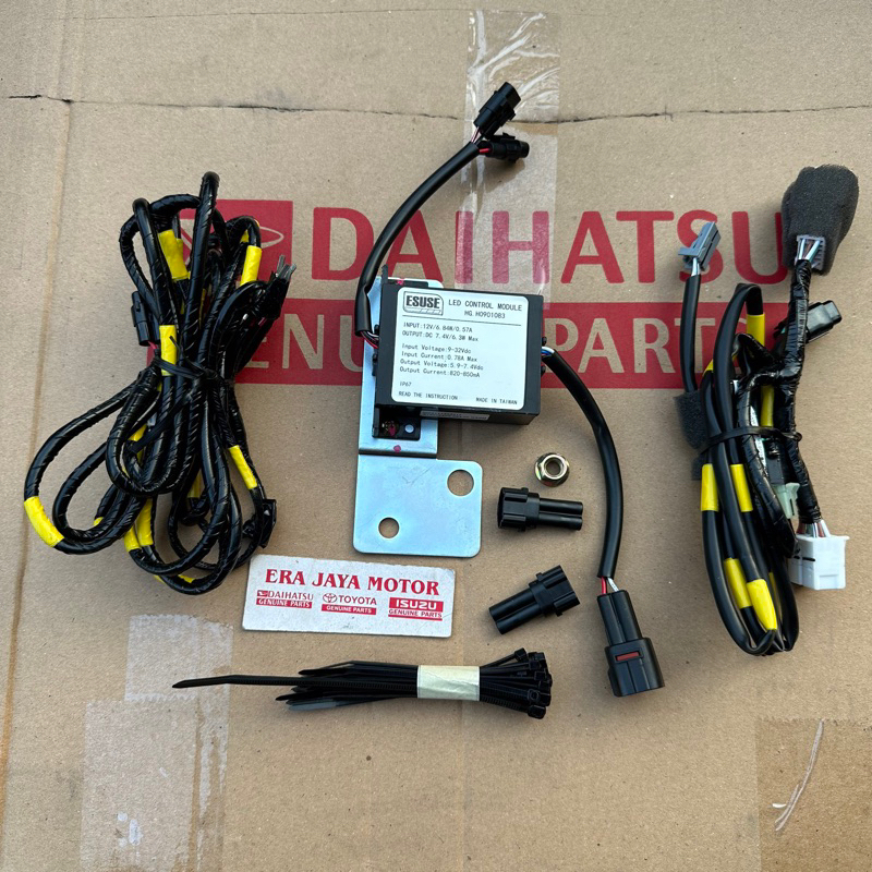 Jual modul kabel set lampu drl daihatsu ayla 2023 up original | Shopee ...