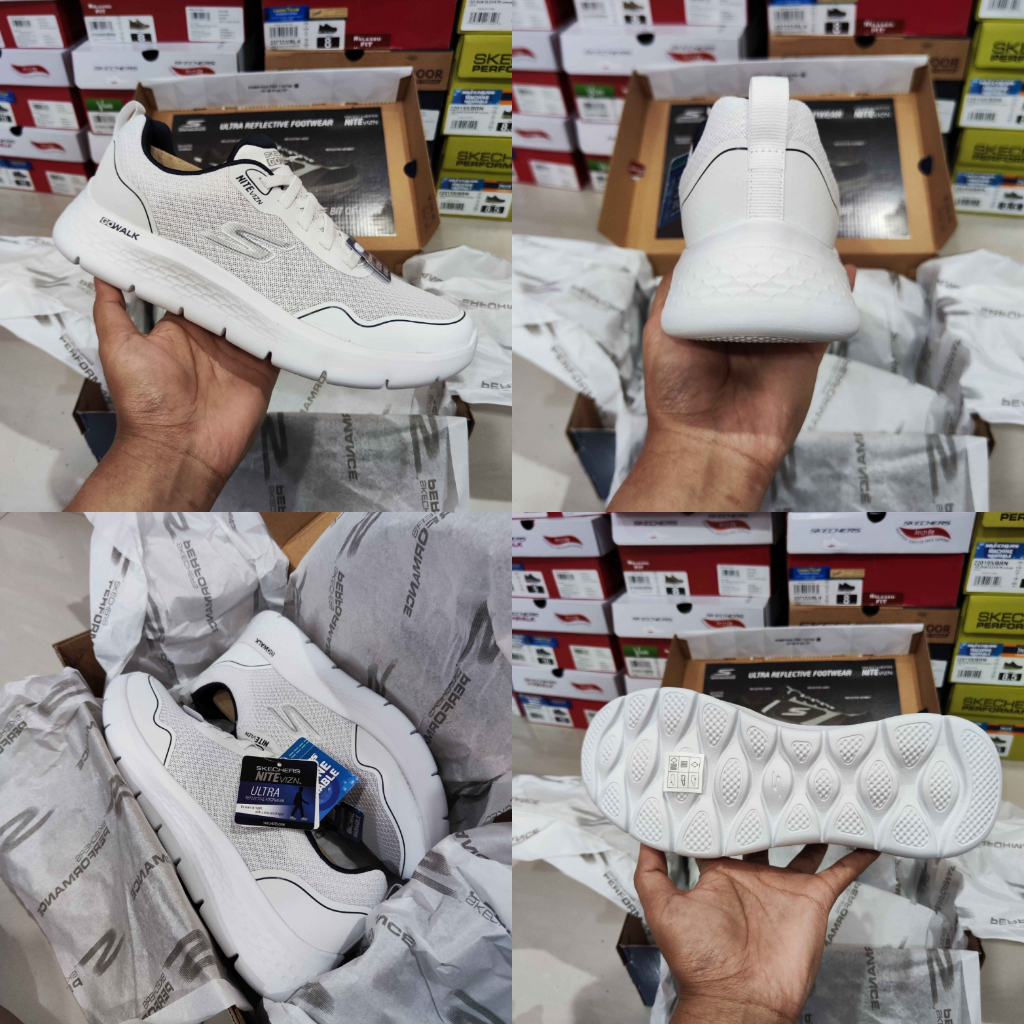 Jual Skechers Go Walk Flex Nitevizn Original | Shopee Indonesia