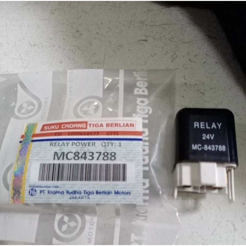 Jual RELAY POWER FUSO KAKI5 24VOLT MC843788 RELAY FM516/FM517 KAKI5 ...