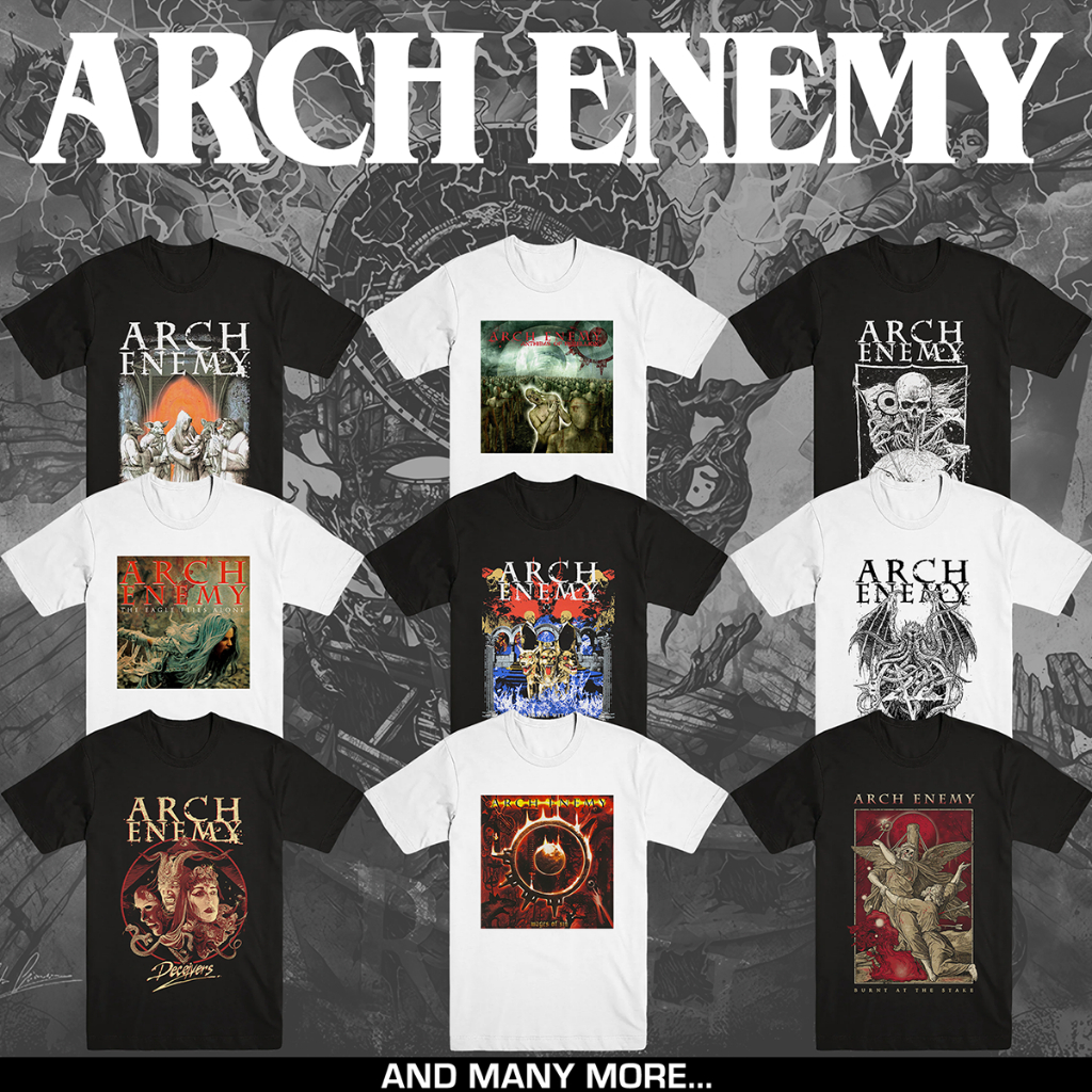 Jual ARCH ENEMY | T-SHIRT BAND | MELODIC DEATH METAL | MERCHANDISE ...