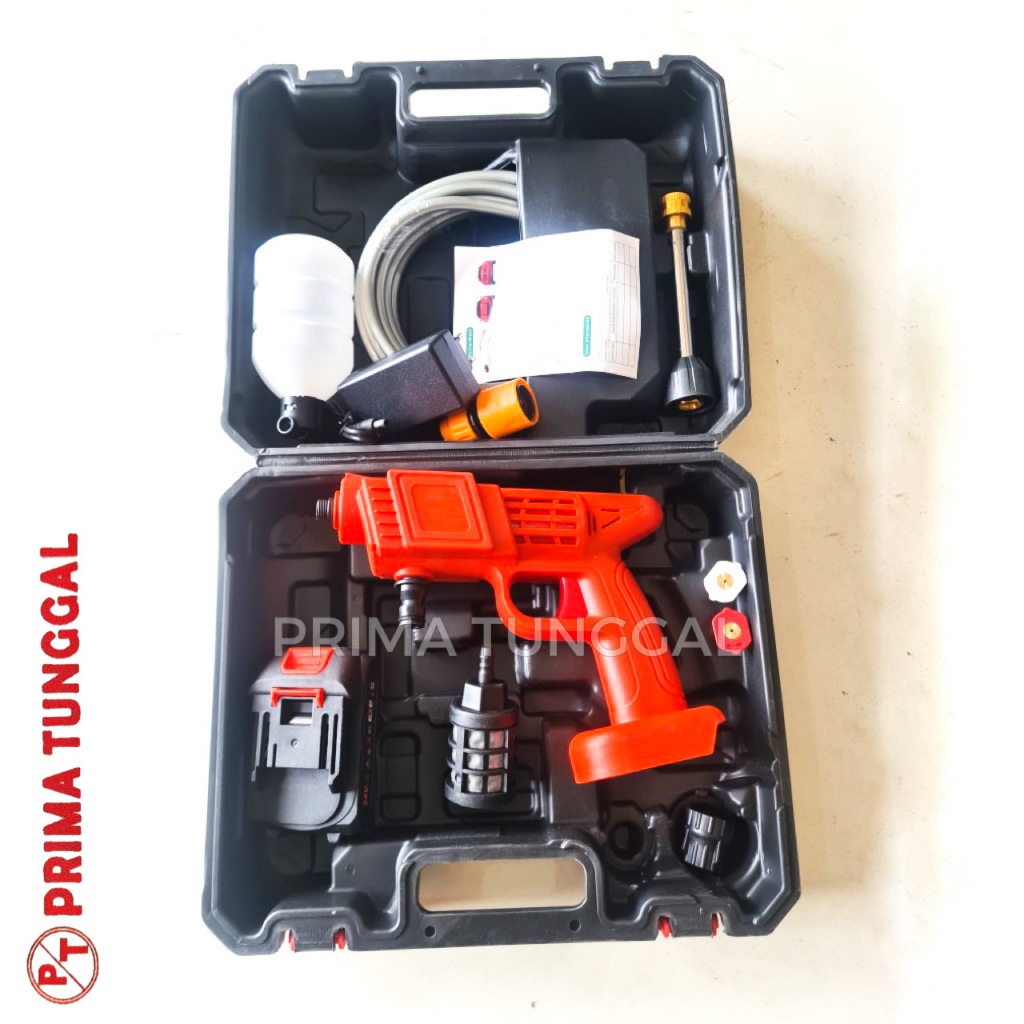 Jual Toredo Cordless Jet Cleaner Portable Mesin Cuci Kendaraan Baterai ...