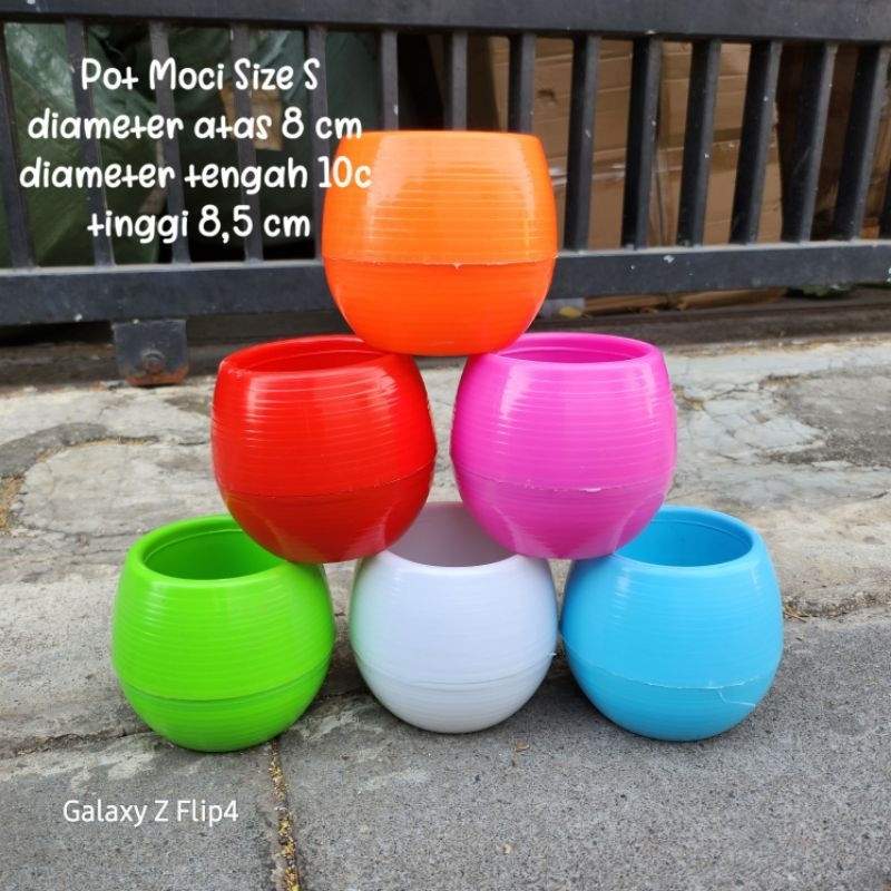 Jual ( TANPA BUSA ) Pot Moci Plastik / Pot Bulat Telor | Shopee Indonesia