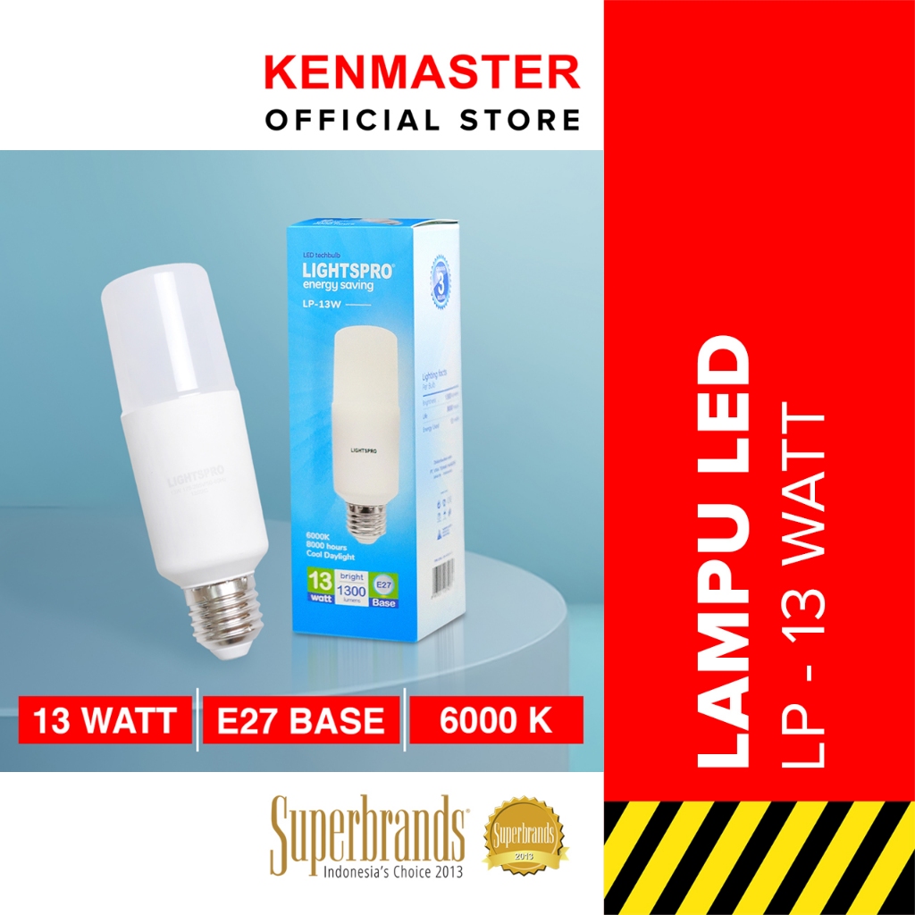 Jual Lampu LED LP 13 Watt / T 45 Lightspro / Lampu LED / LAMP282 | Shopee Indonesia