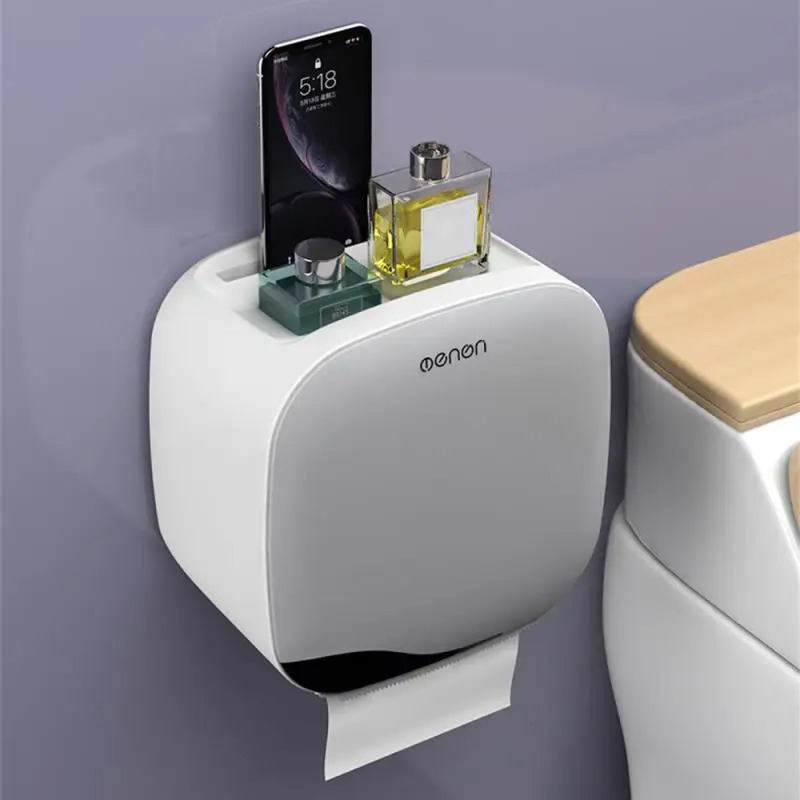 Jual Mengni Xs-298 Rak Kotak Tempat Tissue Dinding Besar Kamar Mandi ...