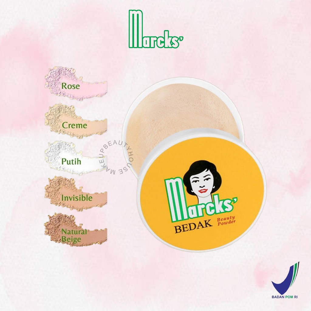 Jual MARCK'S Marcks BEDAK BEAUTY POWDER CLASSIC 40gr | Shopee Indonesia