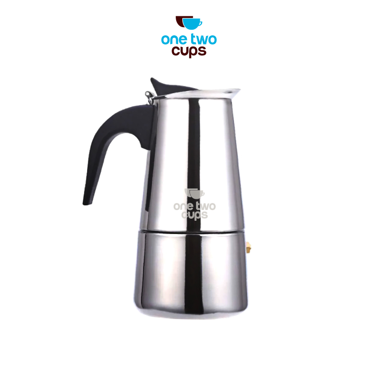 Jual One Two Cups Espresso Coffee Maker Moka Pot Teko 100ml atau 300ml ...