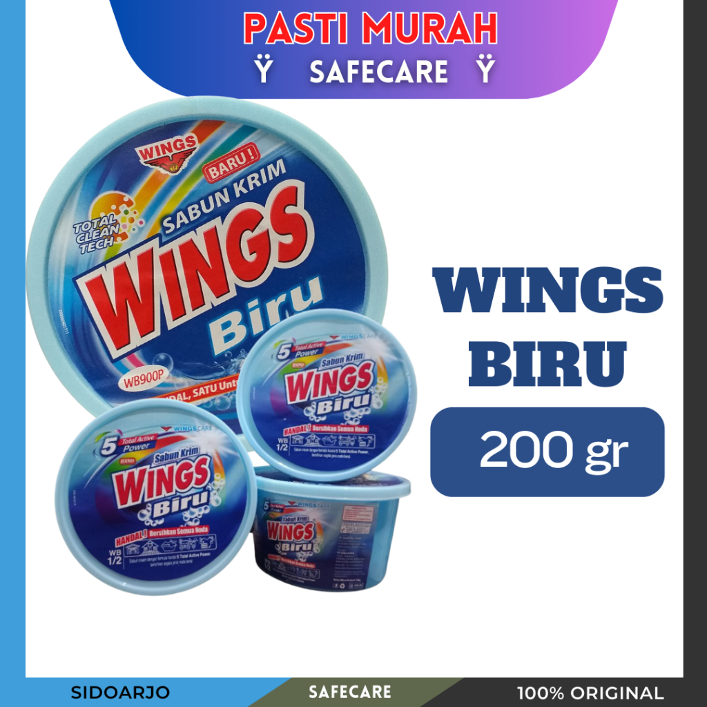 Jual Sabun Colek Wings Cepuk / Sabun Cepuk / Sabun Wings Ekonomi Sabun ...