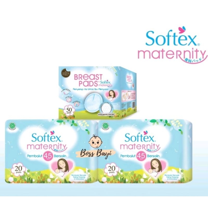 Jual SOFTEX MATERNITY - Pembalut Bersalin 45cm | Breast Pad / Bantalan ...