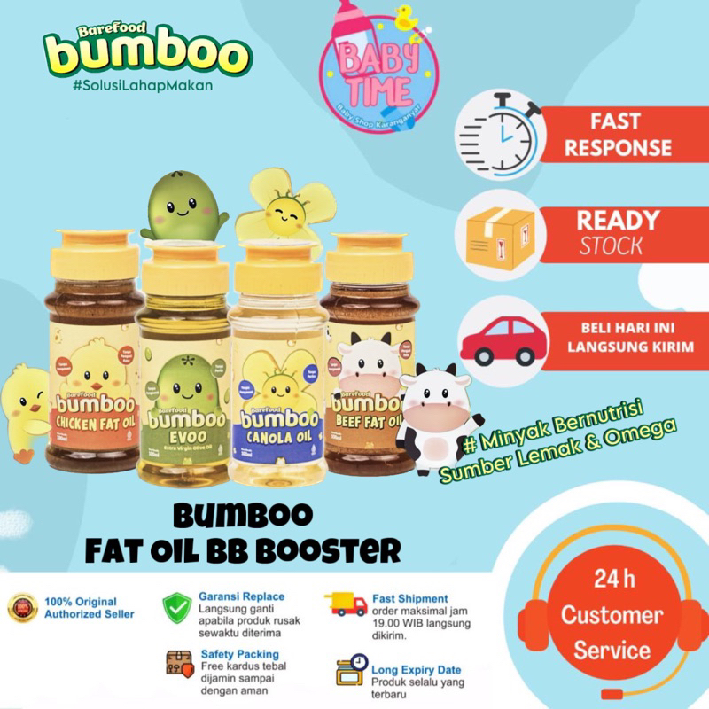 Jual Barefood Bumboo Fat Oil MPASI BB Booster Bumbu Bunda MPASI ...
