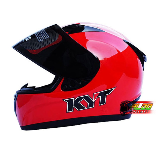 Jual HELM KYT R10 FIRE RED | KYT R10 | HELM FULL FACE | KYT SINGGLE ...